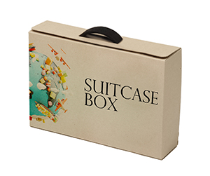 Customize suitcase printing and packaging Solutions | Suitcase shape ...