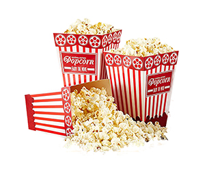Popcorn Boxes, Popcorn Boxes Wholesale, Mini Popcorn Boxes, Popcorn ...